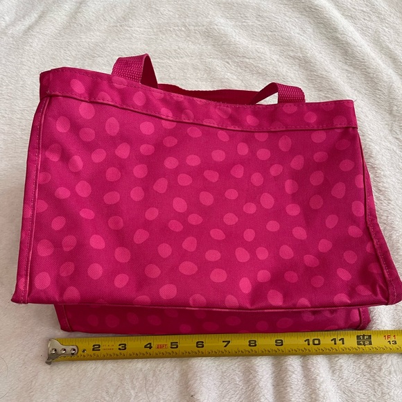 thirty-one | Bags | Thirty One Pink Polka Dot Tote Bag | Poshmark